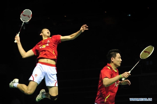 Cai Yun, Lu Kai win men's doubles final at OUE Singapore Open - Global ...