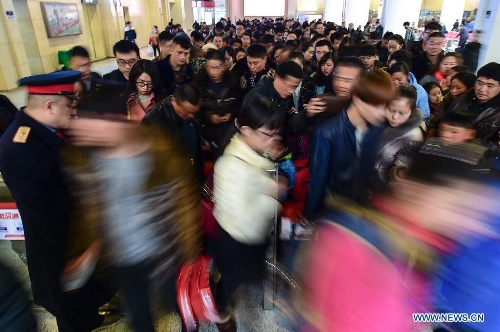Spring Festival travel rush kicks off across China - Global Times
