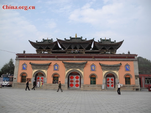 A snapshot of Ta'er Temple - Global Times