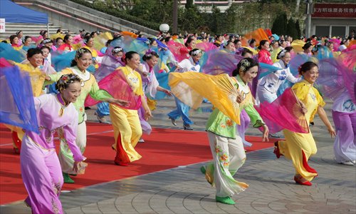 The dance of ages - Global Times