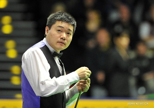Ding Junhui loses to Selby 3-5 at German Masters - Global Times