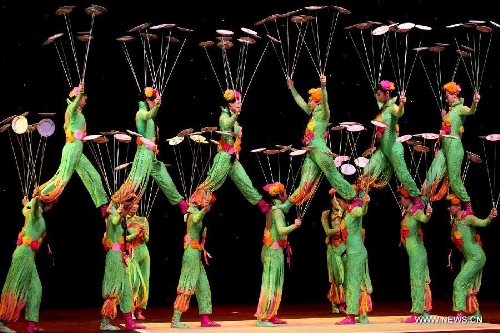 Chinese Acrobatic Troupe perform in Johannesburg - Global Times