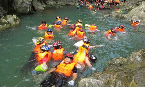 Body rafting - Global Times
