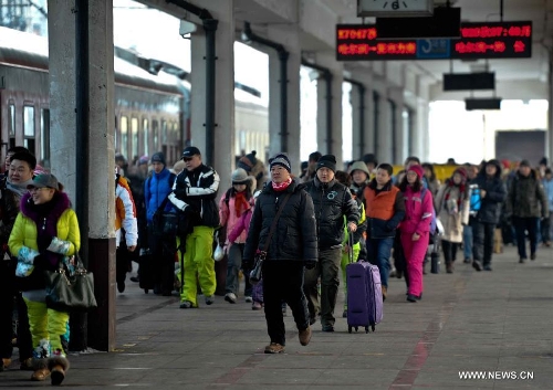 Spring Festival travel rush starts around China - Global Times