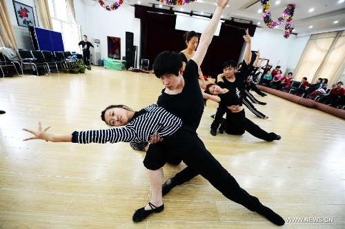Harbin Disabled Art Group takes dance training - Global Times
