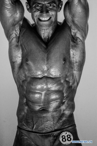 Bodybuilding competition 'Mr. Colombia' held in Bogota - Global Times