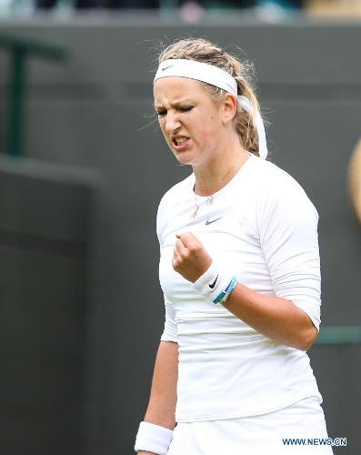 Wimbledon 2013: Azarenka survives painful fall - Global Times