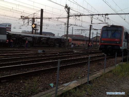 At least six killed in French train derailment - Global Times