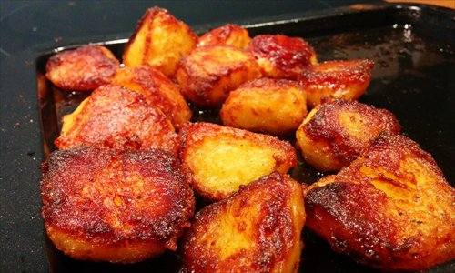 British roast potatoes - Global Times