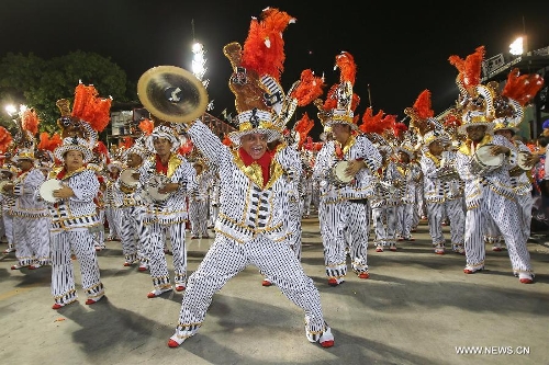 Samba prade of Carnival kicks off in Rio de Janeiro - Global Times