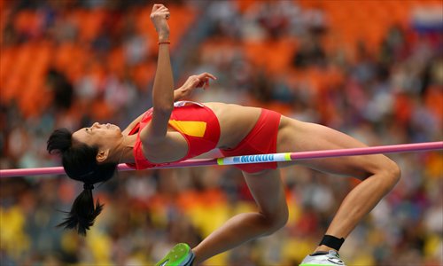 Zheng qualifies for high jump final - Global Times