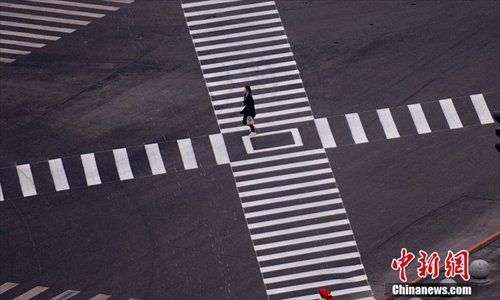 Shenyang changes its stripes with diagonal crosswalks - Global Times