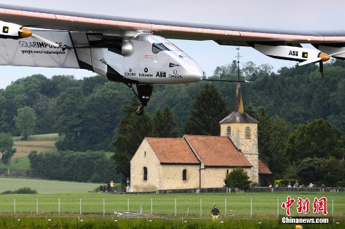 Solar plane Impulse 2 takes maiden flight - Global Times