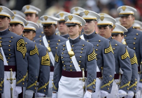Cadets celebrate graduation at West Point - Global Times