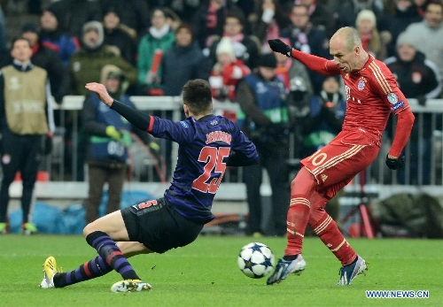 Bayern Munich loses to Arsenal at UEFA Champions League - Global Times