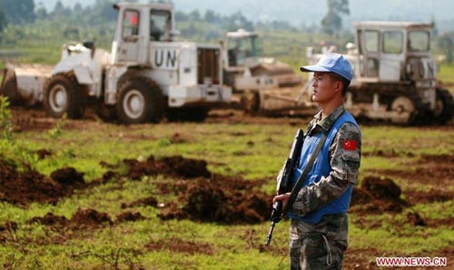 Chinese soldiers implement UN peacekeeping missions worldwide - Global ...