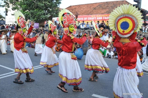 Biggest harvest festival 'Onam Festival' celebrated in India - Global Times
