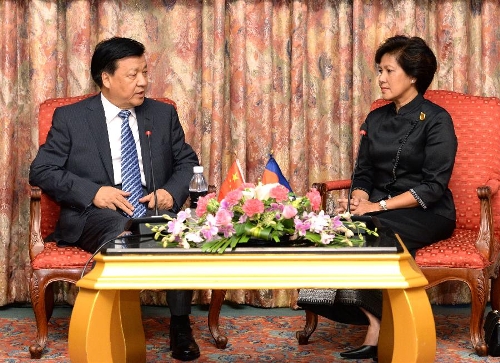 Senior CPC official meets president of Cambodia's Funcinpec Party ...