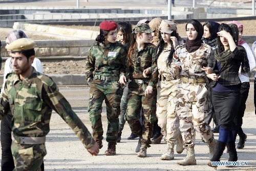 Students celebrate Peshmerga Day in Iraq - Global Times