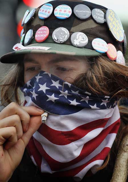 Stars, stripes and smoke - Global Times