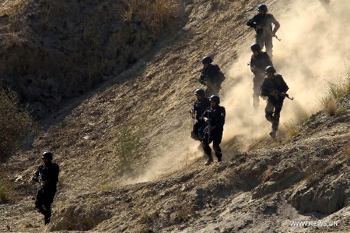 Police commandos train in Pakistan - Global Times