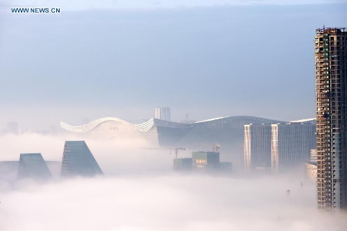 Fog blankets China's Chengdu - Global Times