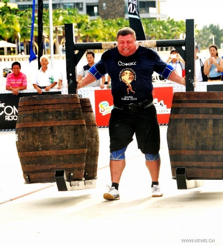 Final of World's Strongest Man competition - Global Times