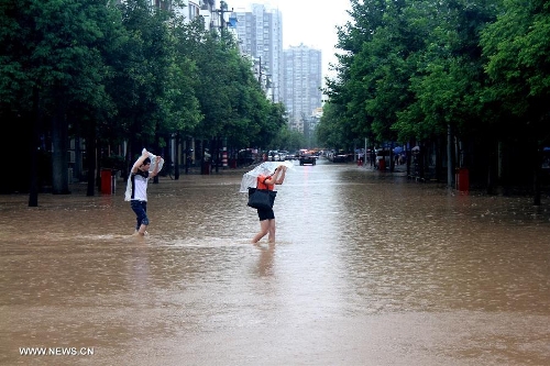 Rainstorms lash Guangyuan in SW China's Sichuan - Global Times