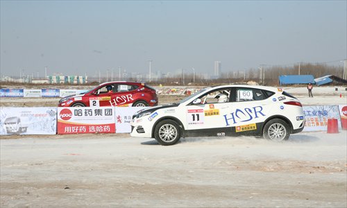 Fast & Furious in ice city - Global Times
