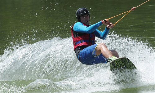 Extreme water sports - Global Times