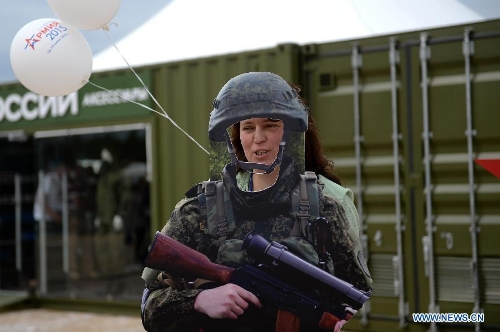 Intl Military-Technical Forum 'ARMY 2015' held in Russia - Global Times