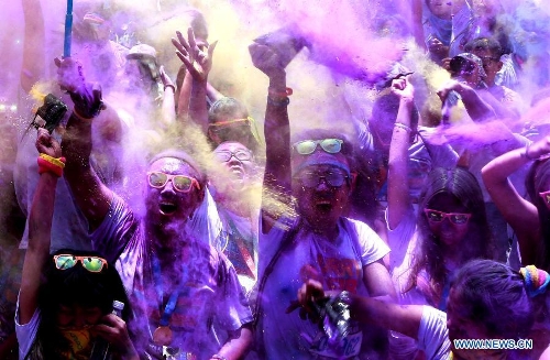 5km Color Run spreads joy in Beijing - Global Times