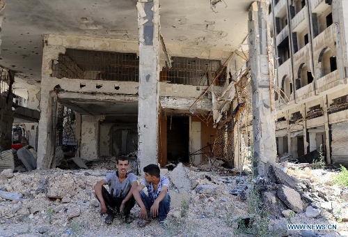 Syrian residents of old Homs gradually return to home - Global Times