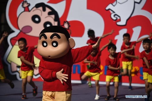Crayon Shin-chan Cartoon exhibition to meet public in NE China - Global ...