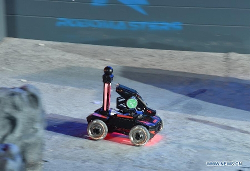 "RoboMasters" 2015 Robocon held in Shenzhen - Global Times