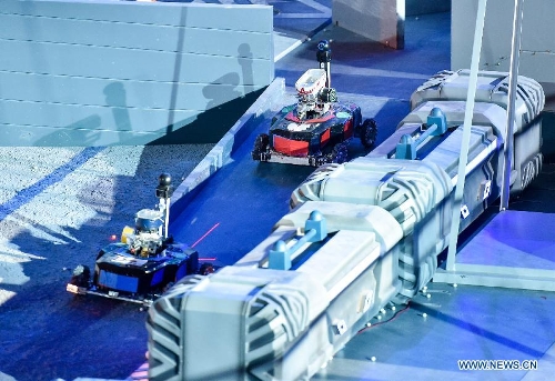 "RoboMasters" 2015 Robocon held in Shenzhen - Global Times