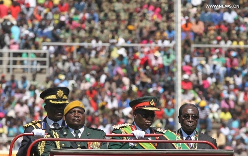 Annual Defense Day parade held in Zimbabwe - Global Times