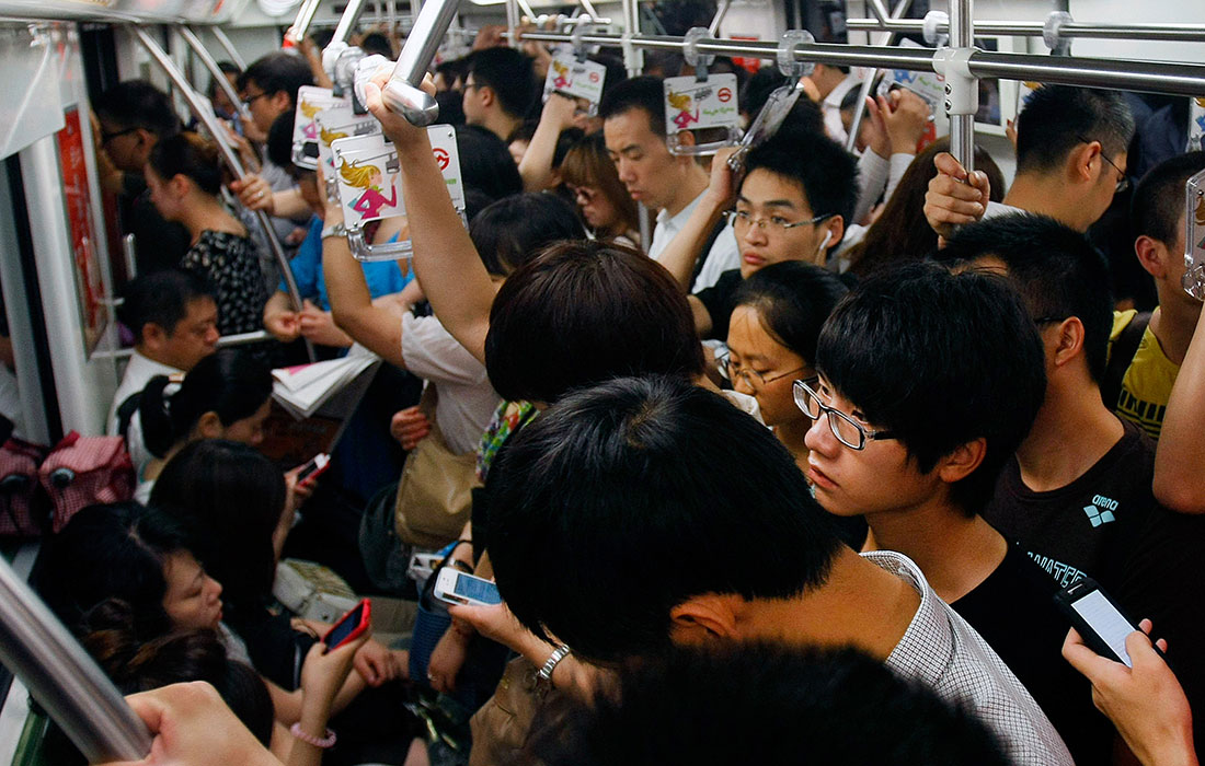 Commuters hard-pressed for room on China’s crammed subways - Global Times