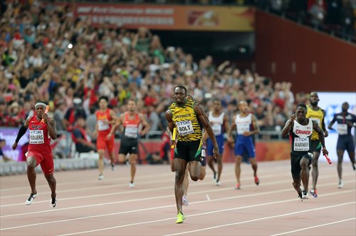 China grabs silver in men's 4×100m relay at IAAF - Global Times