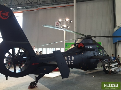 Close look at China-made WZ-19 attack helicopter - Global Times
