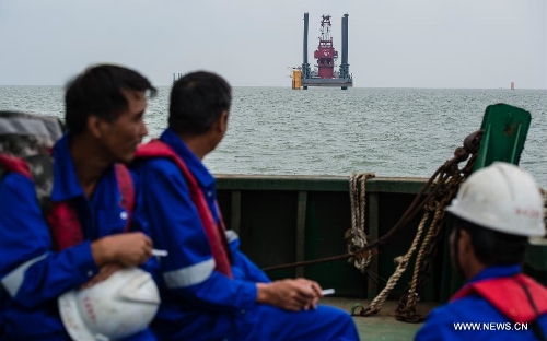 Rudong offshore windpower project seen in E.China - Global Times