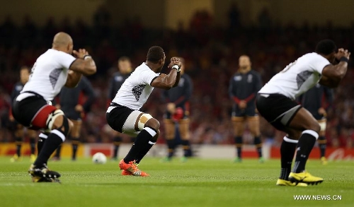 Wales beats Fiji 23-13 at Rugby World Cup - Global Times