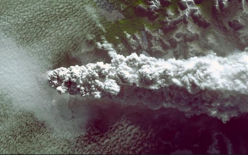 NASA: spectacular volcano eruptions seen from space - Global Times