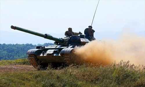 PLA troops in live firing training - Global Times