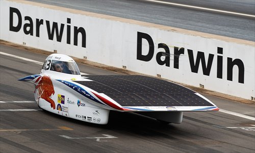 Solar wheels - Global Times