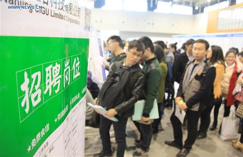 Job fair for graduates held in China's Nanjing - Global Times