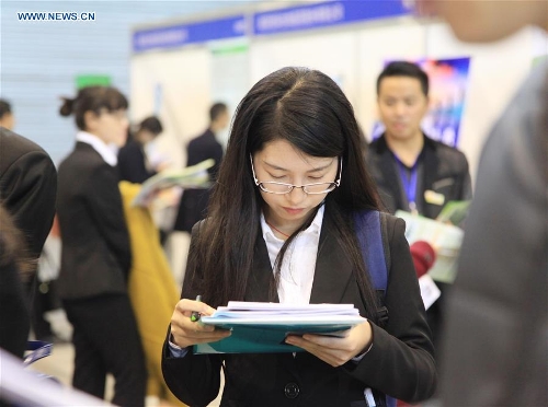 Job fair for graduates held in China's Nanjing - Global Times