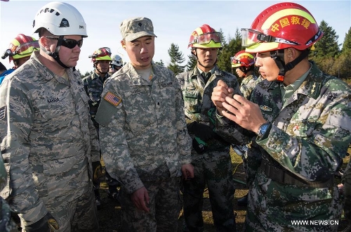 China, US attend drill on disaster relief operations in Seattle ...