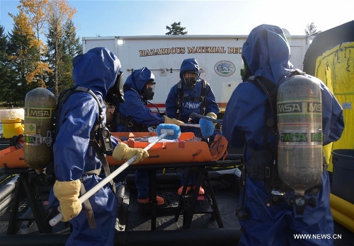 China, US attend drill on disaster relief operations in Seattle ...