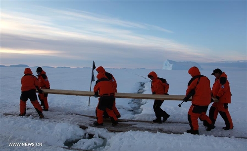 China's 32nd Antarctic expedition underway - Global Times